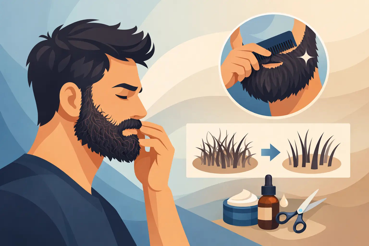 How to Fix Wiry Coarse Beard Hair Fast – Hairy Man Care