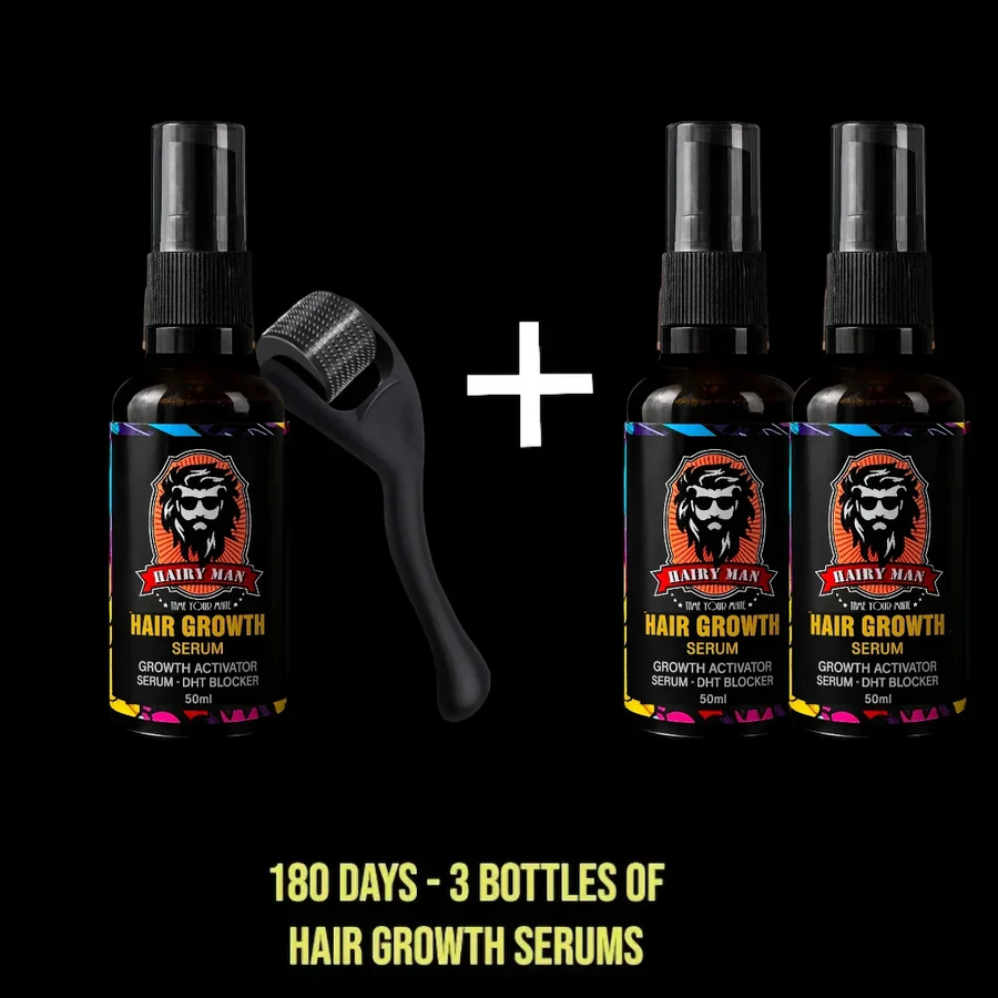 Hair Growth Kit | Derma Roller | Hair Growth Kit Australia – Hairy Man Care