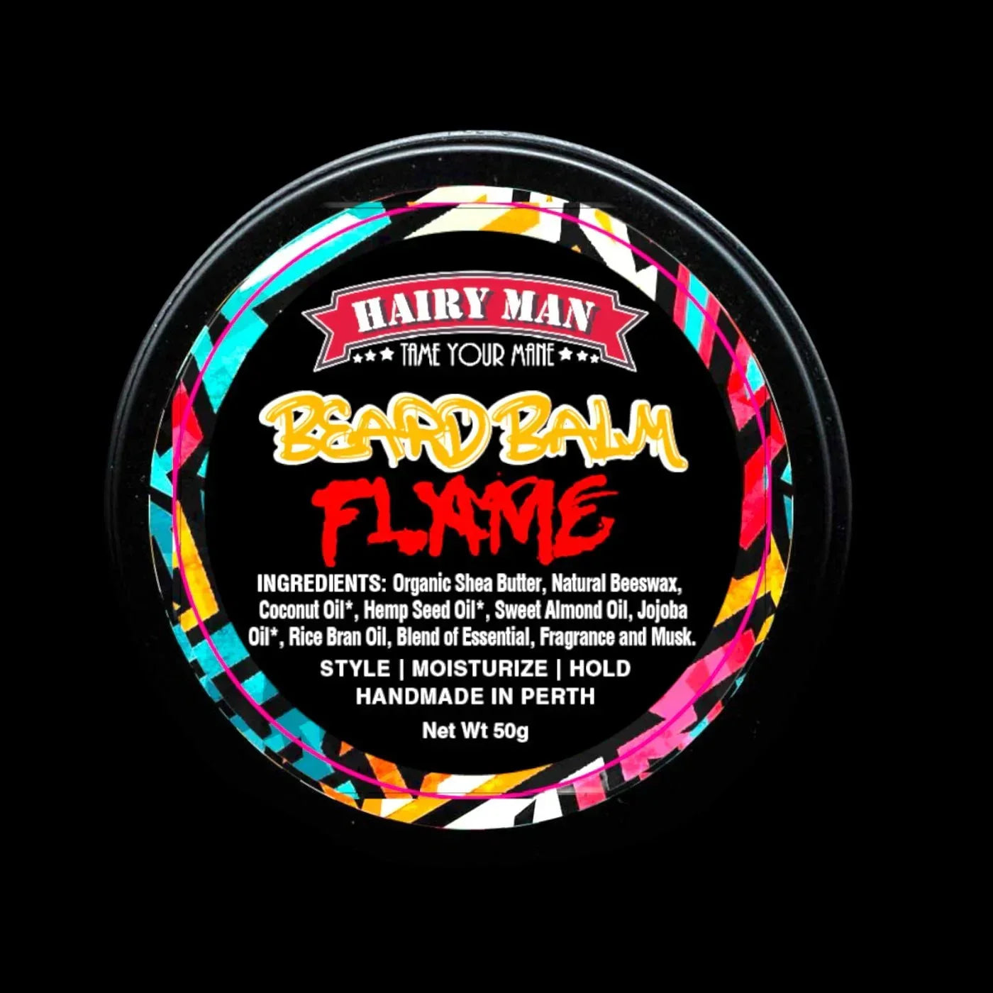 Beard Balm Flame | Beard Balm and Oils Australia – Hairy Man Care
