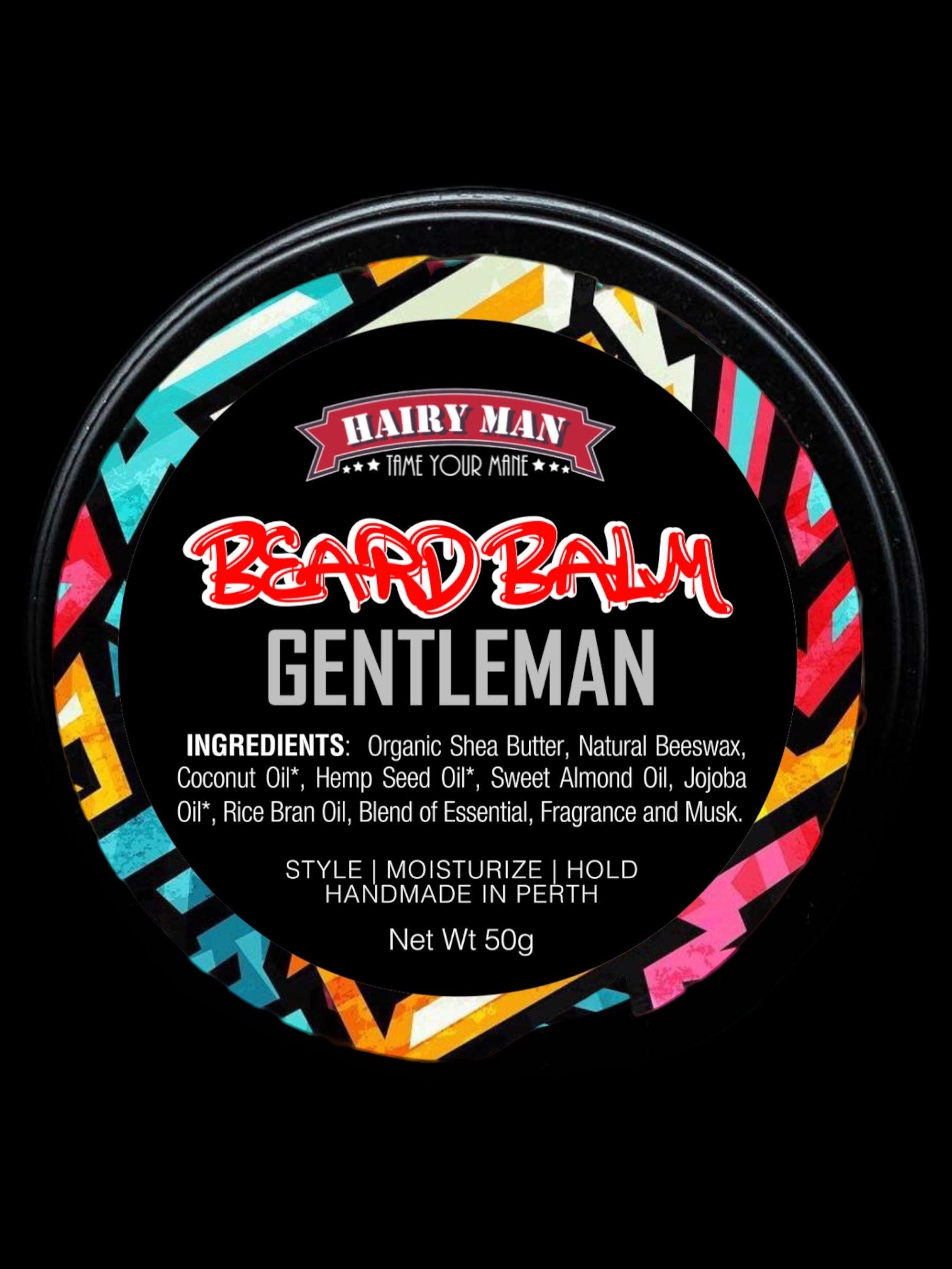 Beard Balm Gentleman | Natural Beard Balm | Beard Balm Australia ...