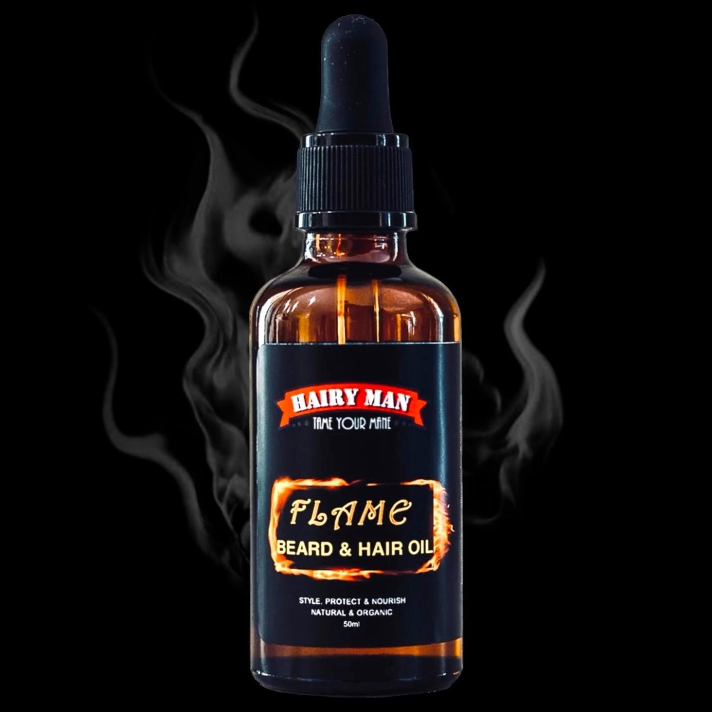 Flame Beard Oil | Organic | Beard Oil Australia – Hairy Man Care