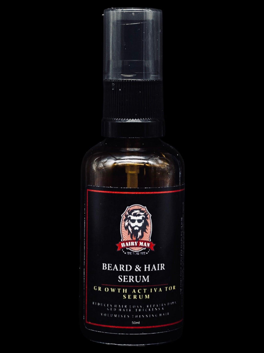 Beard Growth Kit | Derma Roller | Beard Growth Serum – Hairy Man Care